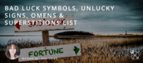 19 Superstition Symbols For Bad Luck